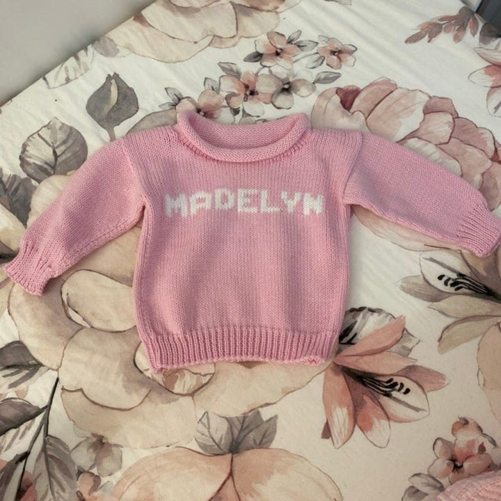 Buy Baby Name Sweater Online | Custom Knits for Babies | Baby Gifts ...