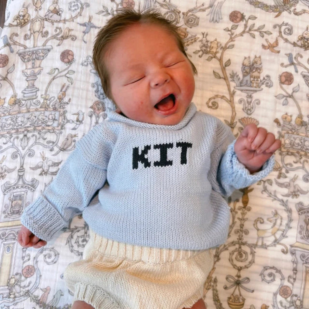 Buy Baby Name Sweater Online | Custom Knits for Babies | Baby Gifts ...