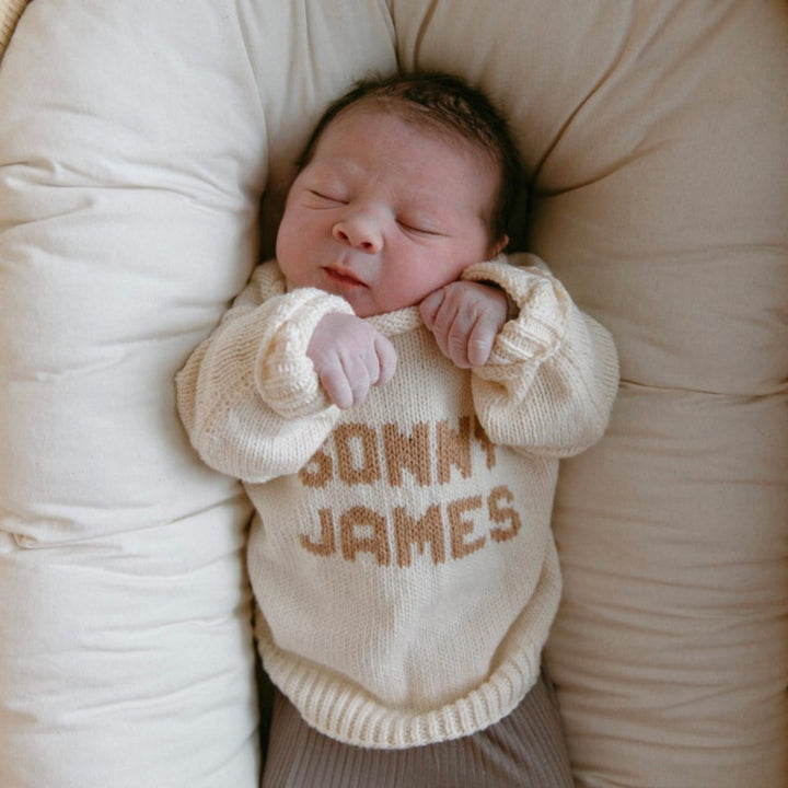 Buy Baby Name Sweater Online | Custom Knits for Babies | Baby Gifts ...